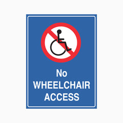 WHEELCHAIR AVAILABLE UPON REQUEST SIGN – Get signs