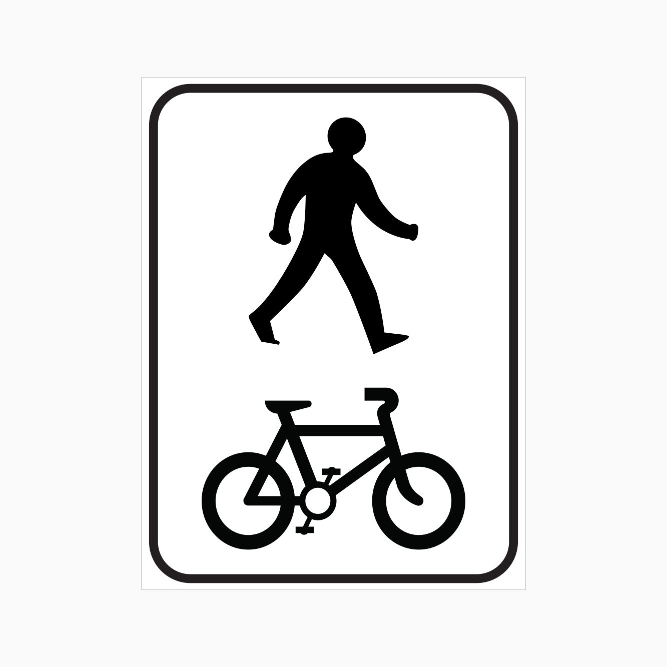 SHARED FOOTWAY/PATH SIGN | GET SIGNS – Get signs