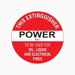 Fire Extinguisher Signs | GET SIGNS Australia – Get signs