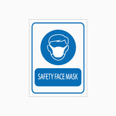SAFETY GAS MASK SIGN – Get signs