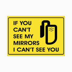 DO NOT OVERTAKE TURNING VEHICLE (Set) Reflective SIGN – Get signs
