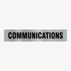COMMUNICATION ROOM SIGN – Get signs